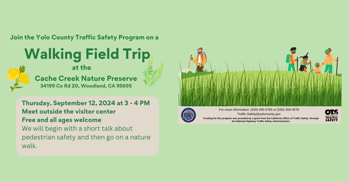 Walking Field Trip | Cache Creek Conservancy